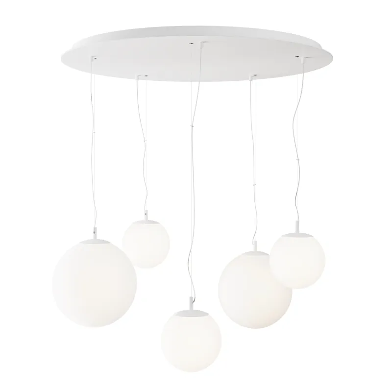 Suspensie Basic form Maytoni E27, Alb, MOD321PL-05W1, Germania